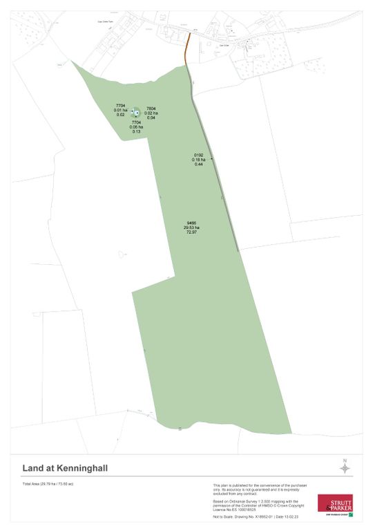 Land for sale in Fersfield Road, Kenninghall, Norfolk NR16 - Zoopla