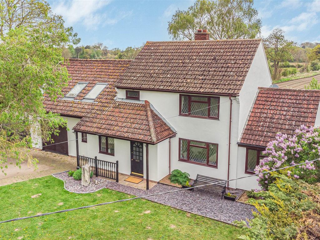 4 bed detached house for sale in The Street, Herringswell, Bury St ...