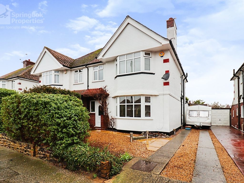 4 bed semi-detached house for sale in Millmead Avenue, Margate, Kent ...