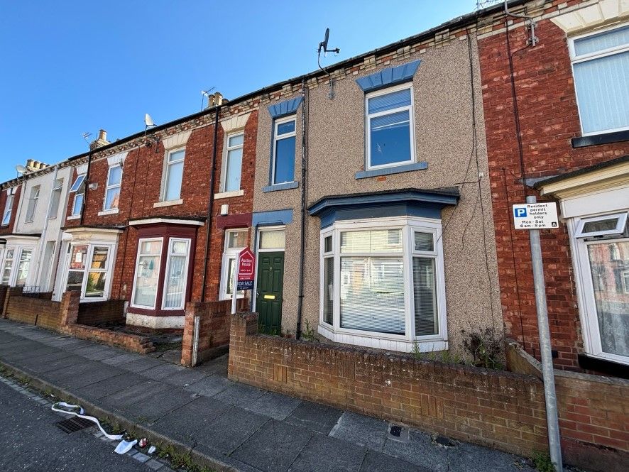 3 bed terraced house for sale in 17 Johnson Street, Hartlepool ...