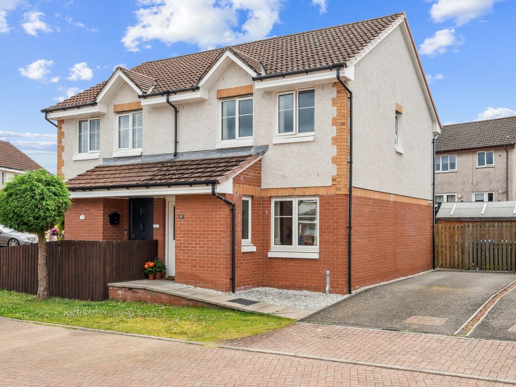 3 bed semi-detached house for sale in Dr Porter Gardens, Fallin ...