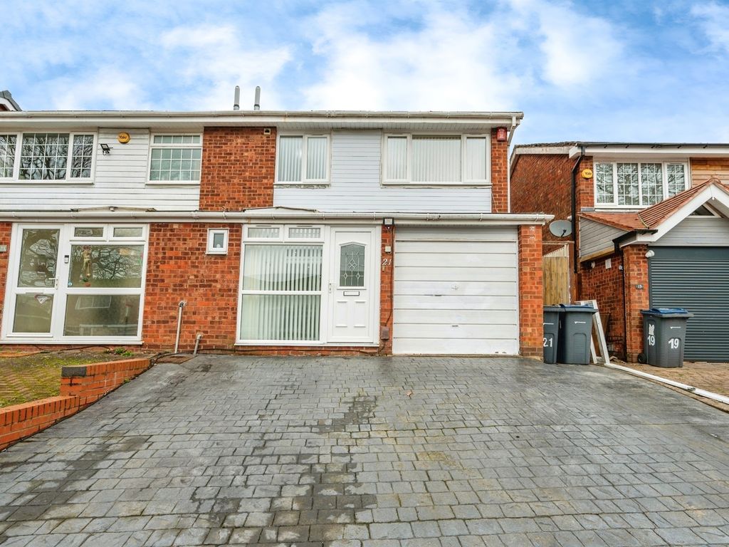 3 Bed Semi Detached House For Sale In Ingham Way Harborne Birmingham