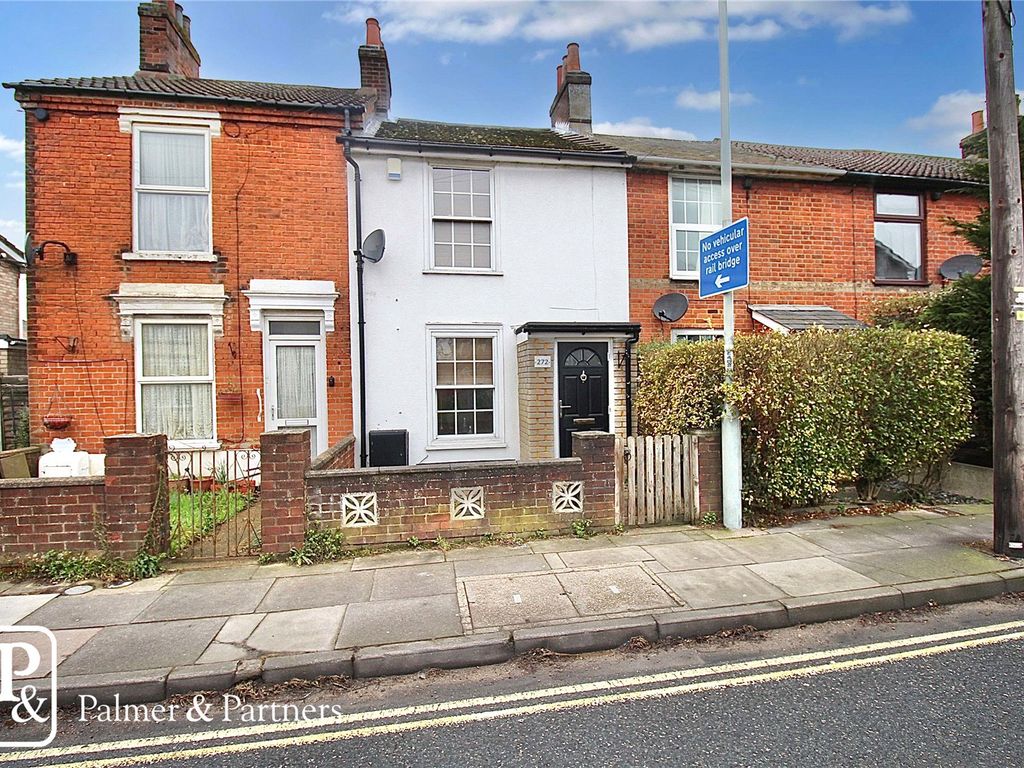 2 bed terraced house for sale in Cauldwell Hall Road, Ipswich, Suffolk ...