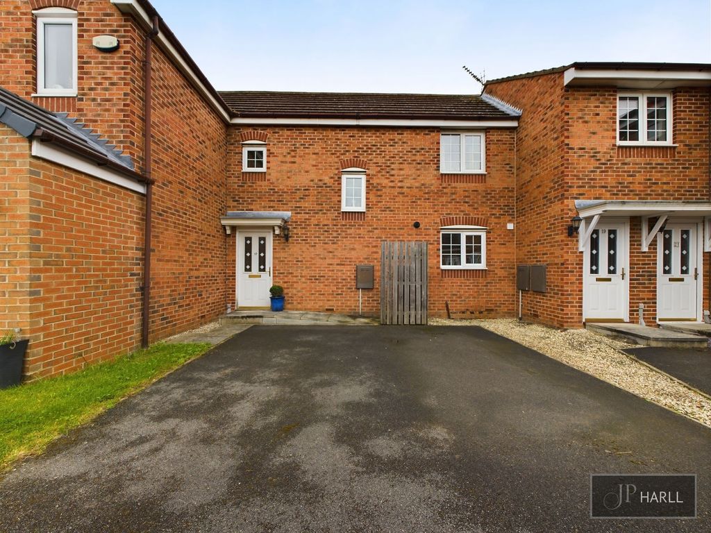 2 bed terraced house for sale in Chestnut Drive, Eggborough DN14, £ ...