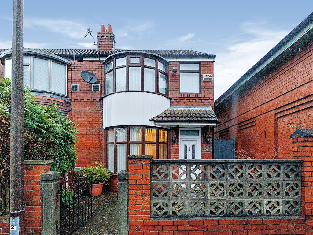 2 bed semi-detached house for sale in Holland Street, Manchester M34 ...