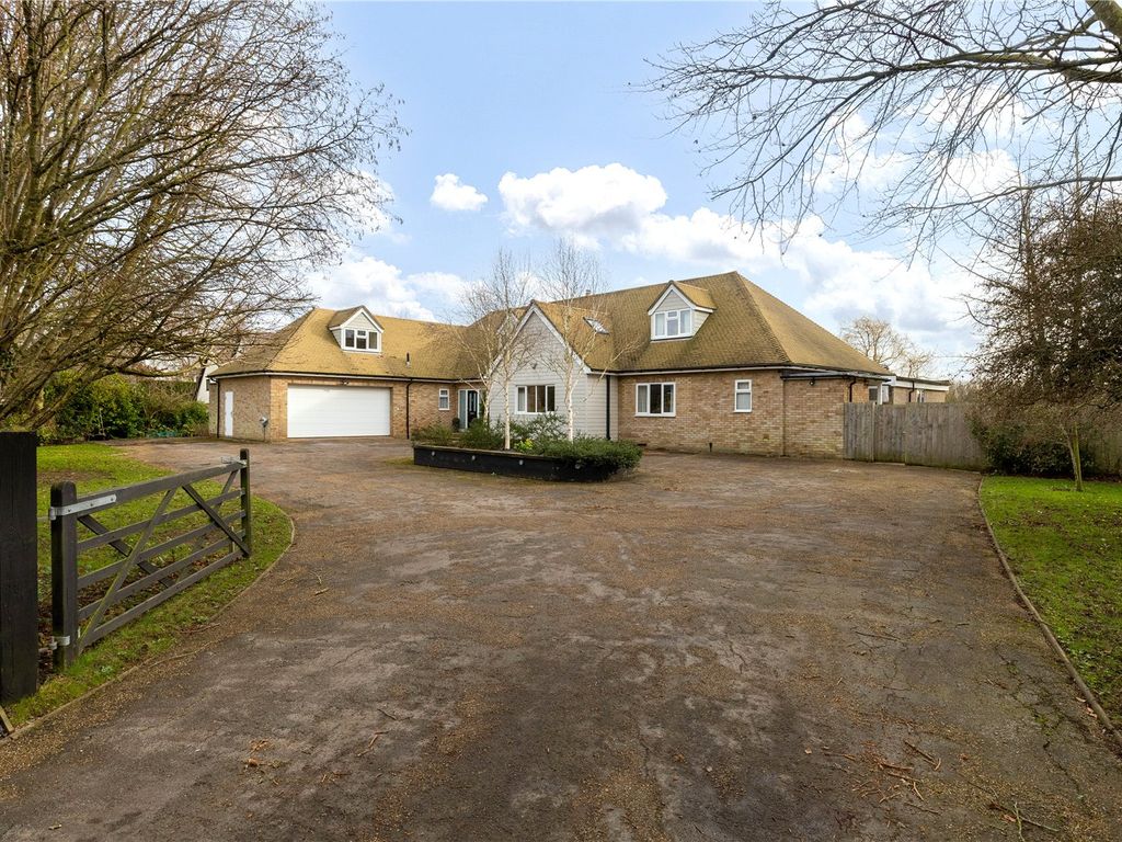5 bed detached house for sale in Shingay Cum Wendy, Royston ...