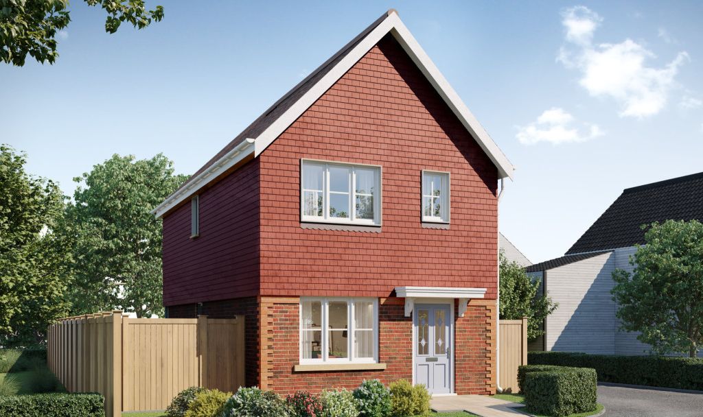 New home, 3 bed detached house for sale in Castlefield, Preston SG4, £ ...