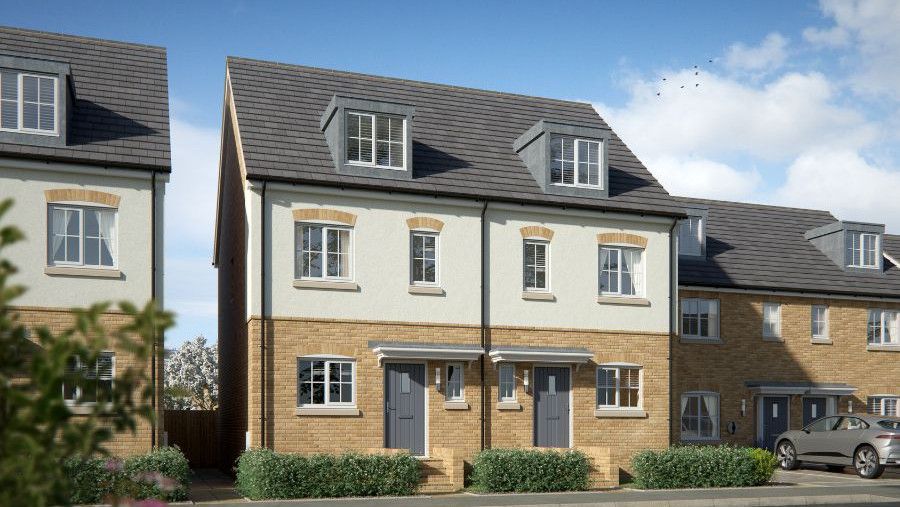 New home, 4 bed semi-detached house for sale in Village Road ...