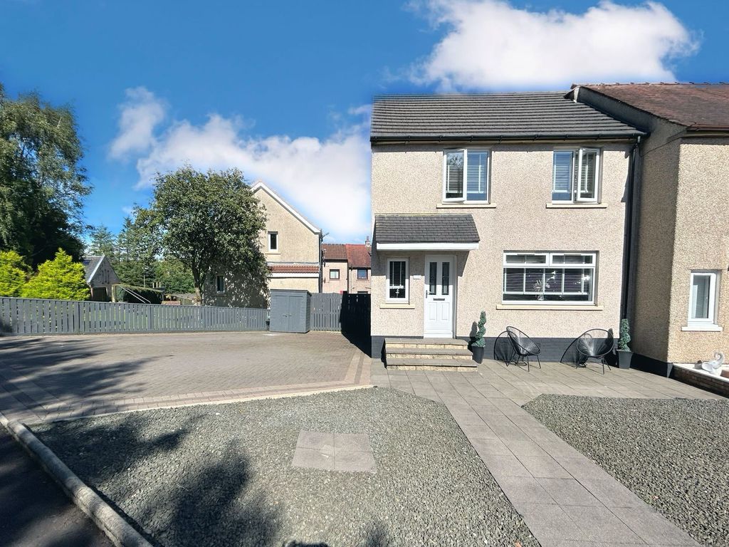 3 bed end terrace house for sale in Kirkburn, Slamannan FK1, £149,995 ...