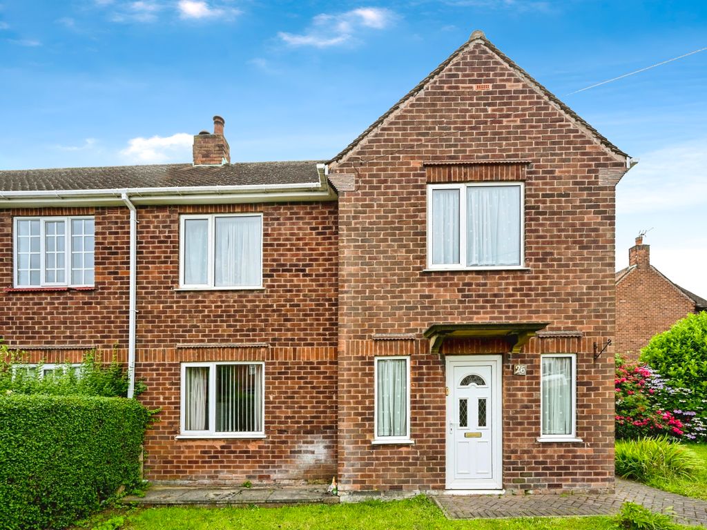 3 Bed Semi Detached House For Sale In Olive Grove Mansfield Ng19 £