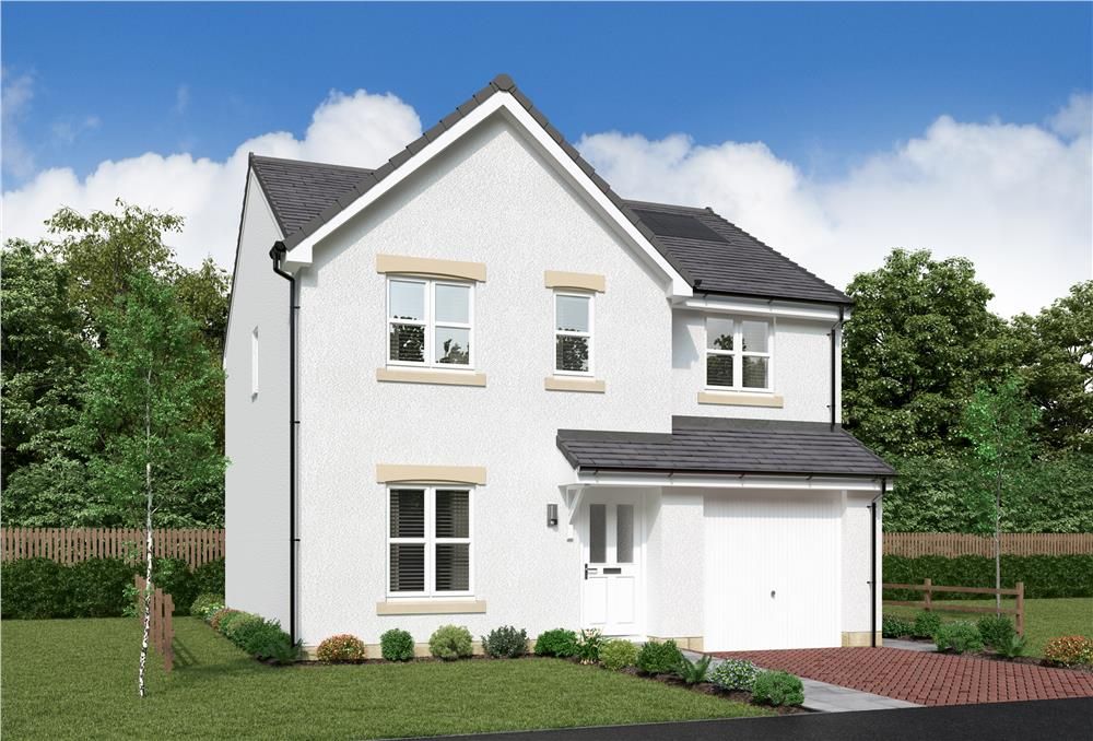 New home, 4 bed detached house for sale in "Hazelwood Det" at Lasswade ...