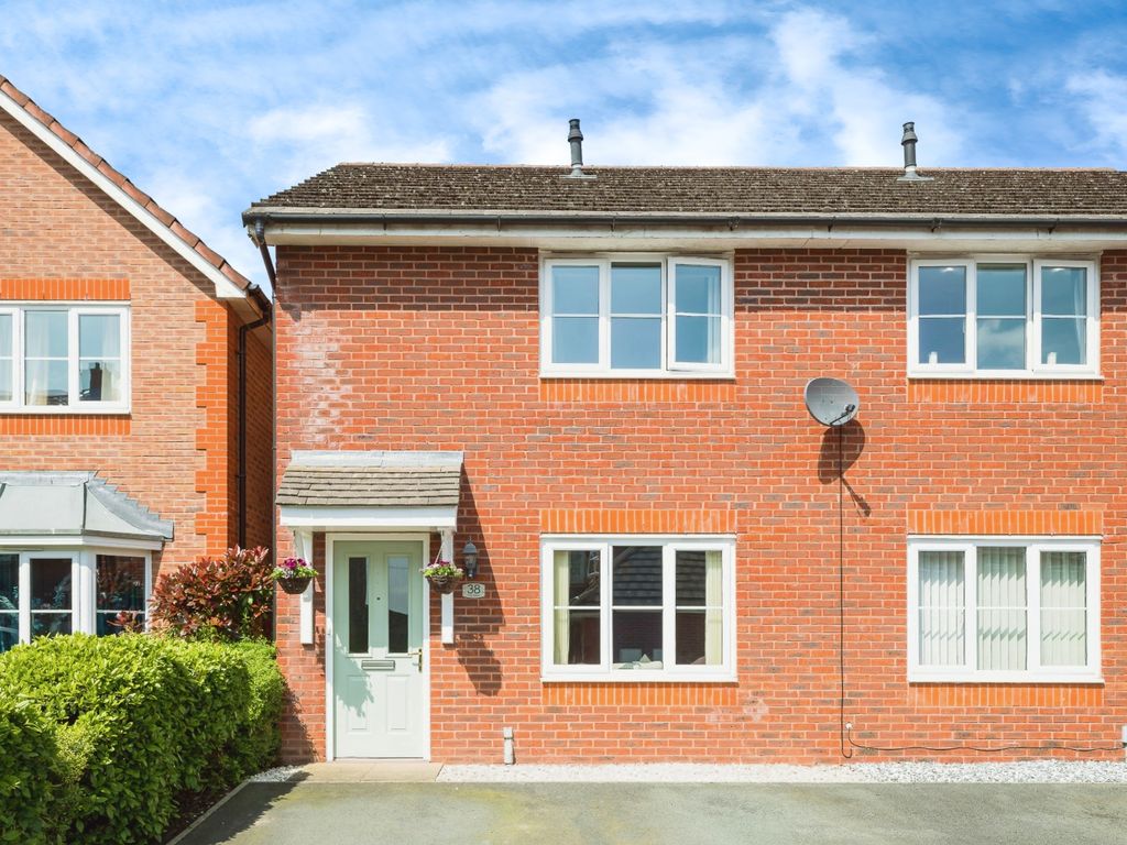 2 bed semi-detached house for sale in Cae Onan, Morda, Oswestry ...