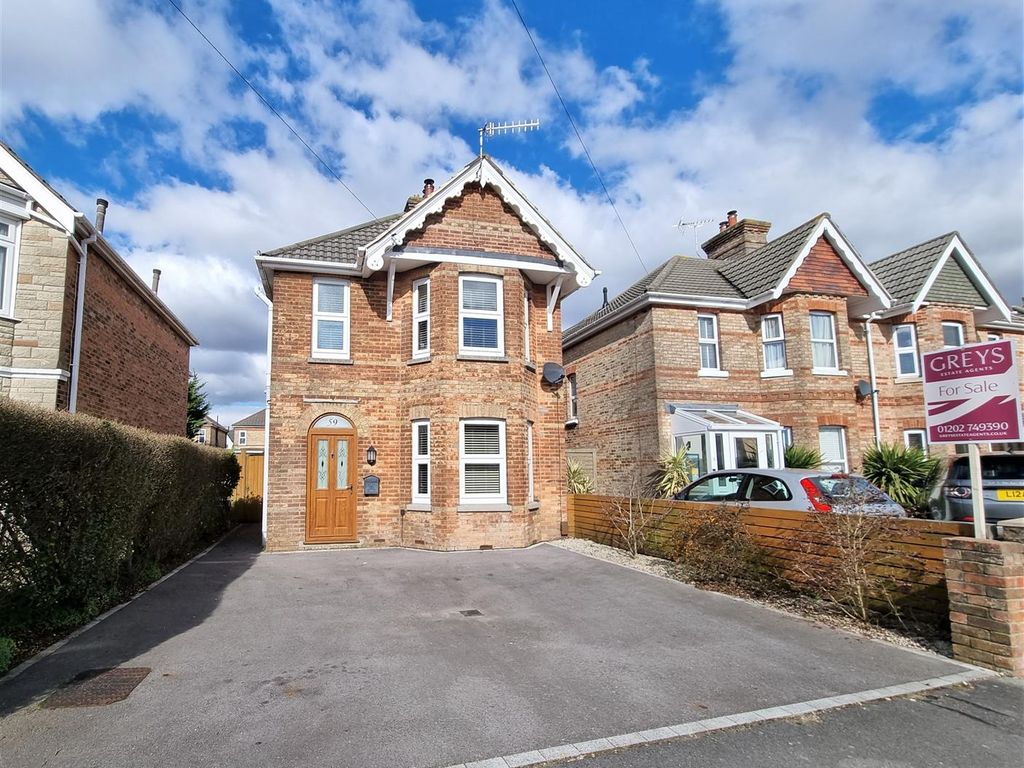 3 Bed Detached House For Sale In Alexandra Road Parkstone Poole Bh14