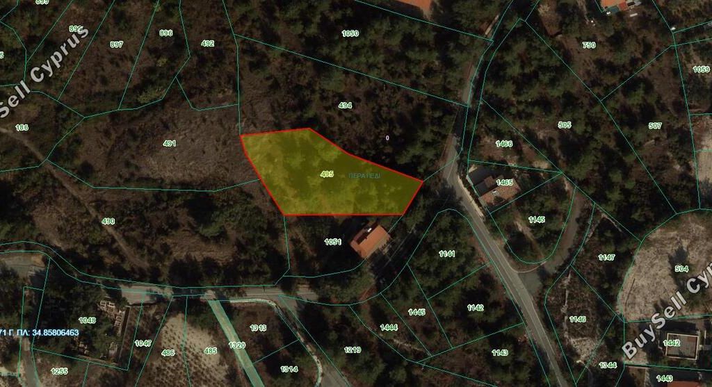 Land for sale in Pera Pedi, Limassol, Cyprus, £131,547 - Zoopla