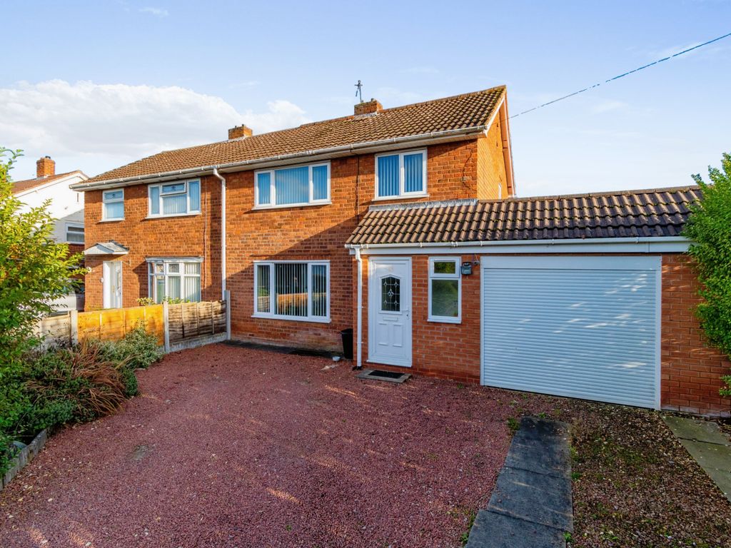 3 bed semi-detached house for sale in Parkes Avenue, Wolverhampton WV8 ...