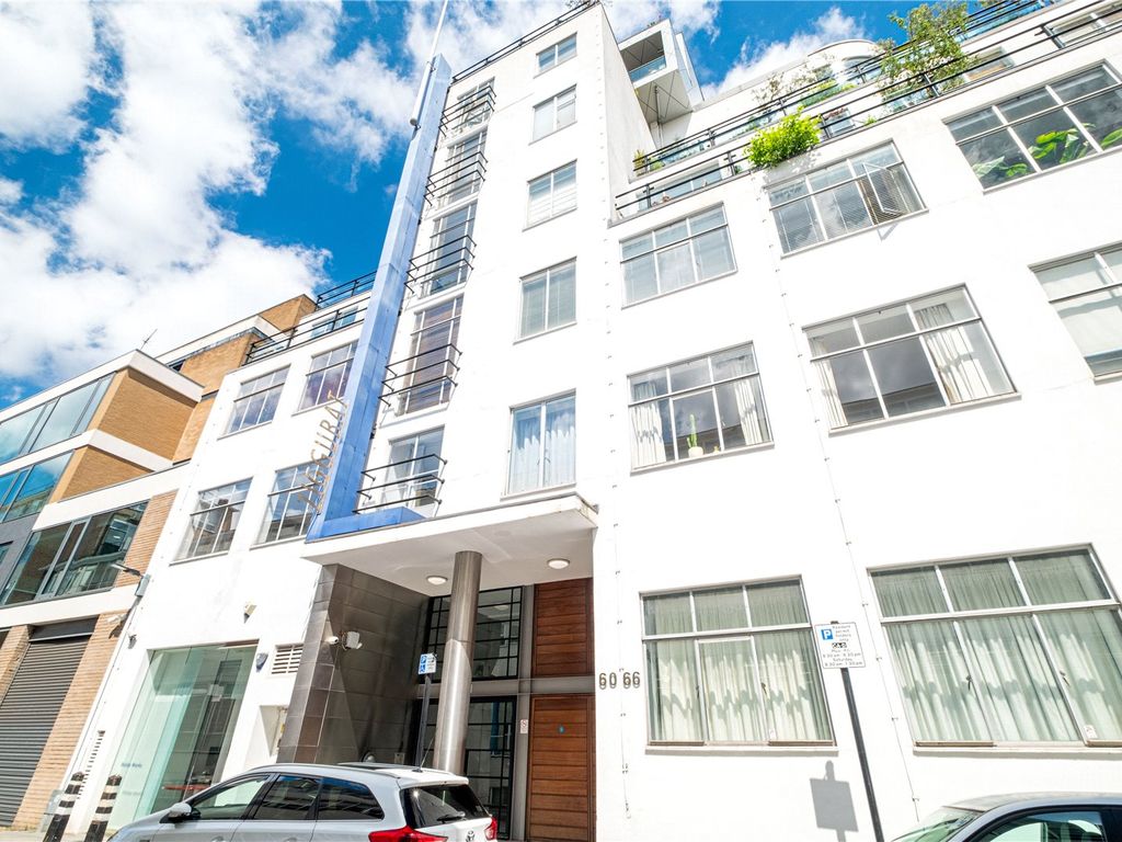 1 bed flat to rent in The Ziggurat Building, Saffron Hill, London EC1N ...