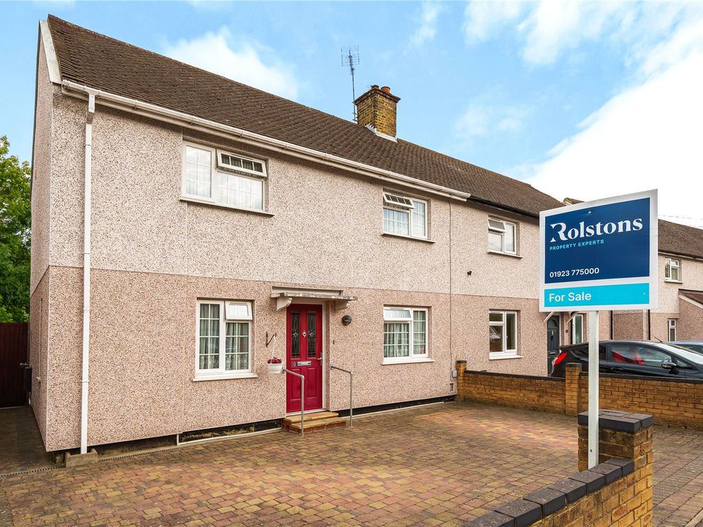 3 bed semi-detached house for sale in Elm Grove, Watford, Hertfordshire ...