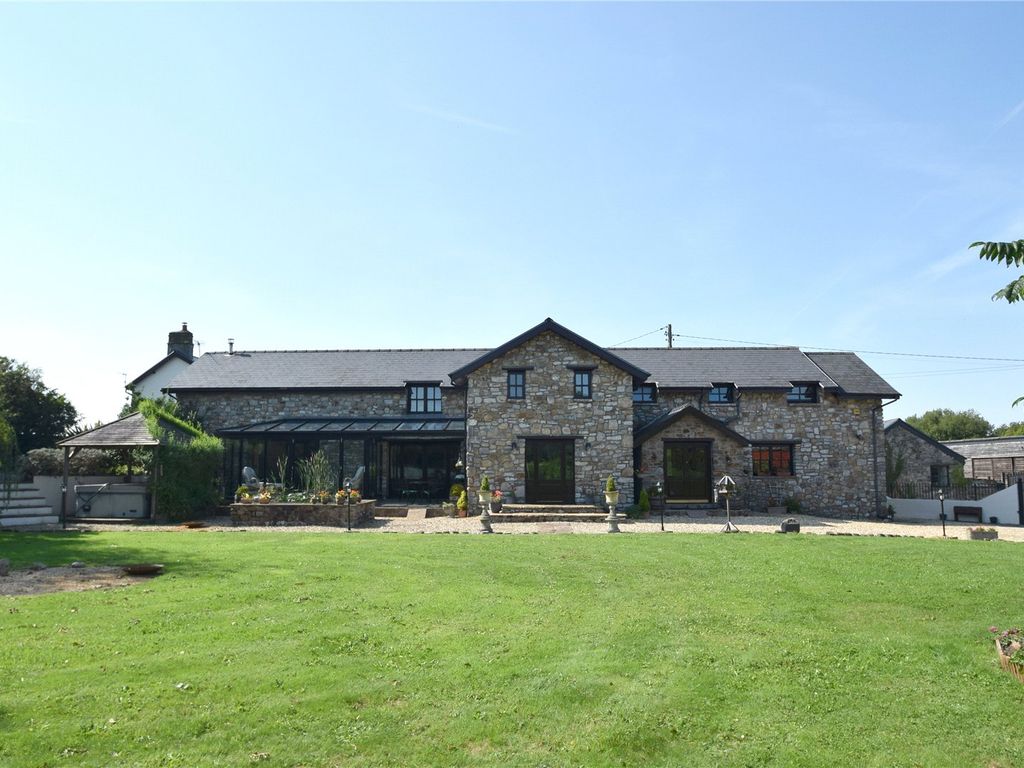 4 bed barn conversion for sale in Ilston, Abertawe, Swansea SA2, £ ...