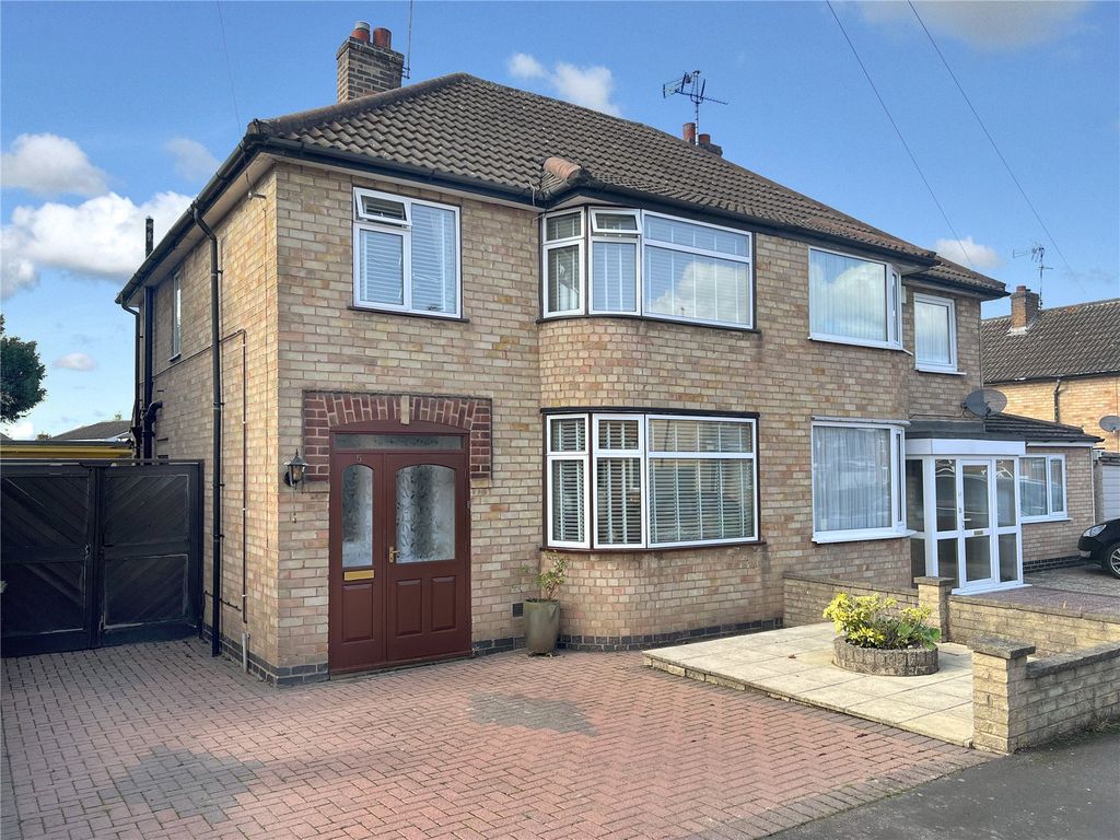 3 Bed Semi Detached House For Sale In Thorpe Drive Wigston