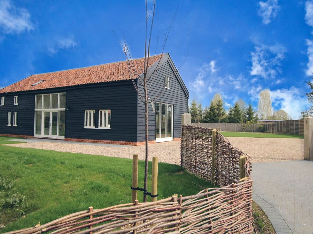 4 bed barn conversion for sale in College Road, Wyverstone, Stowmarket ...