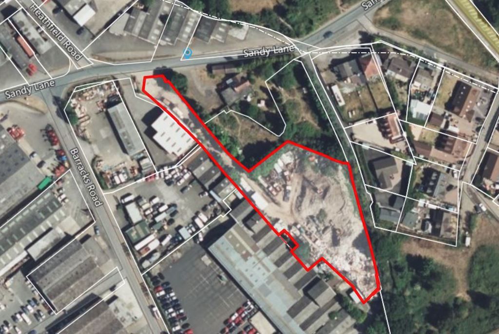 Land for sale in Open Storage Lane, Sandy Lane Industrial Estate ...