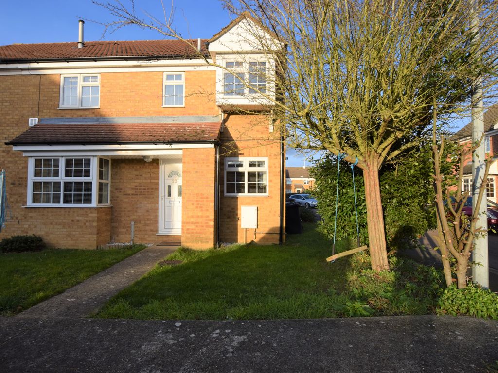 2 bed terraced house to rent in Chawston Close, Eaton Socon, St. Neots ...