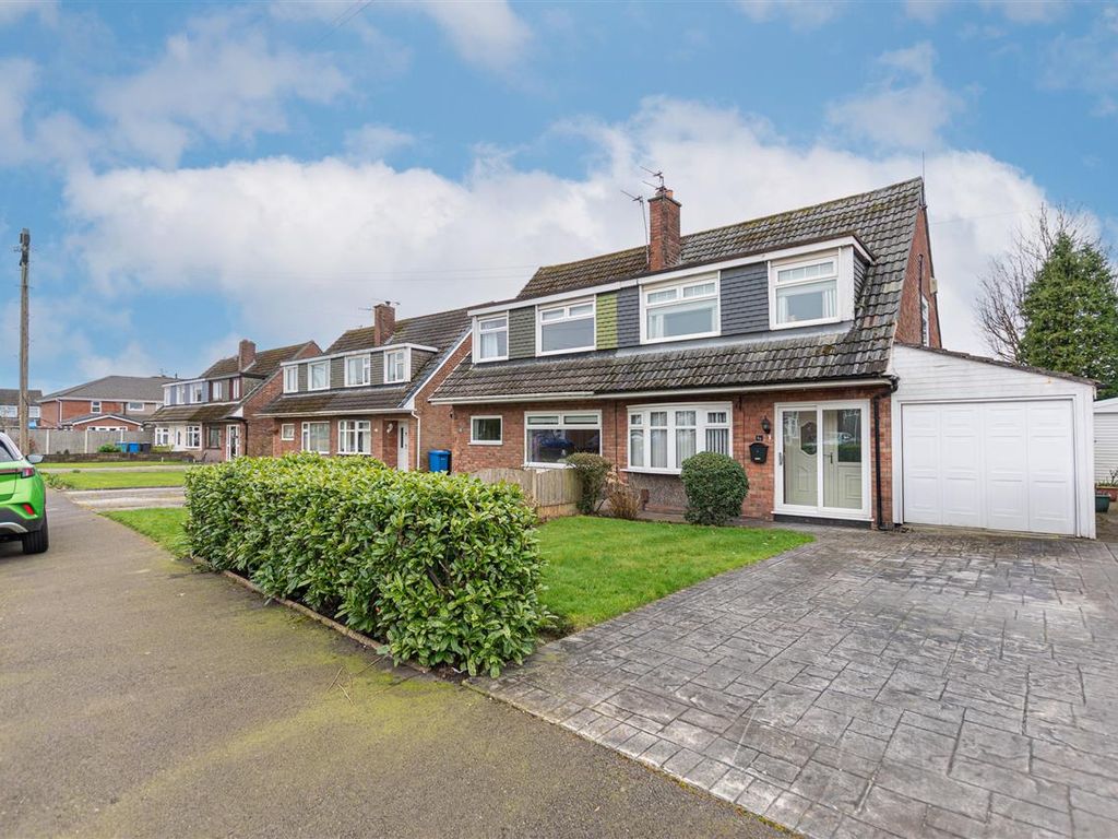 3 bed semi-detached house for sale in Wroxham Road, Great Sankey ...