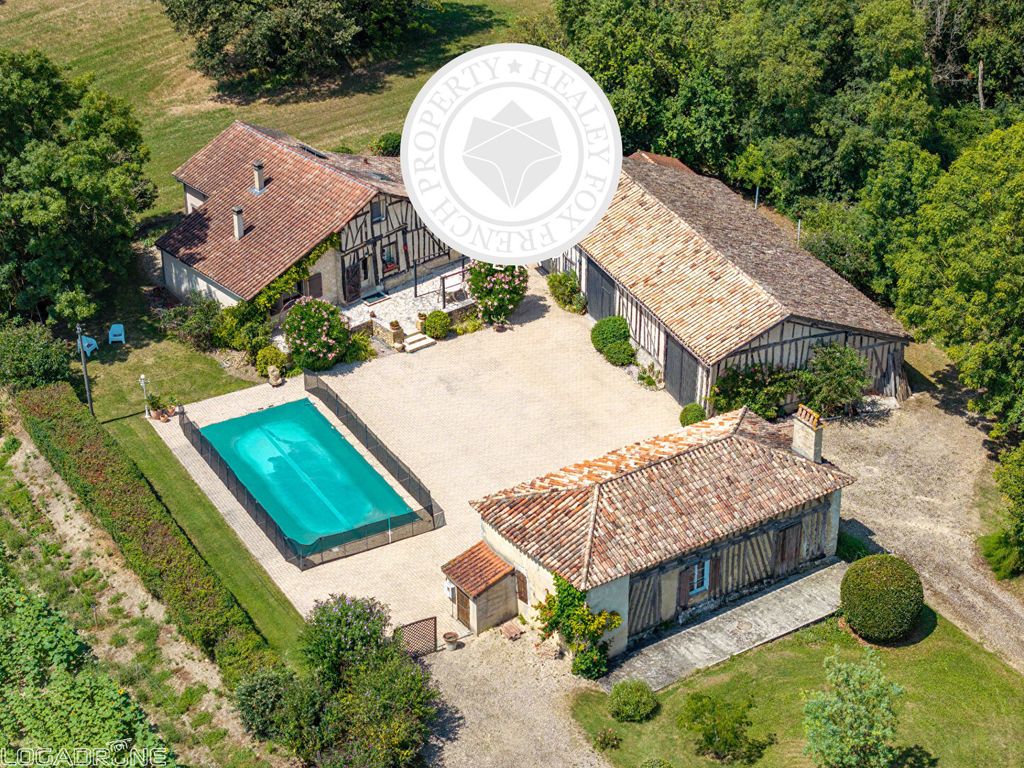 Villereal, Aquitaine, 47210, France, 5 bed property for sale, £333,016 ...