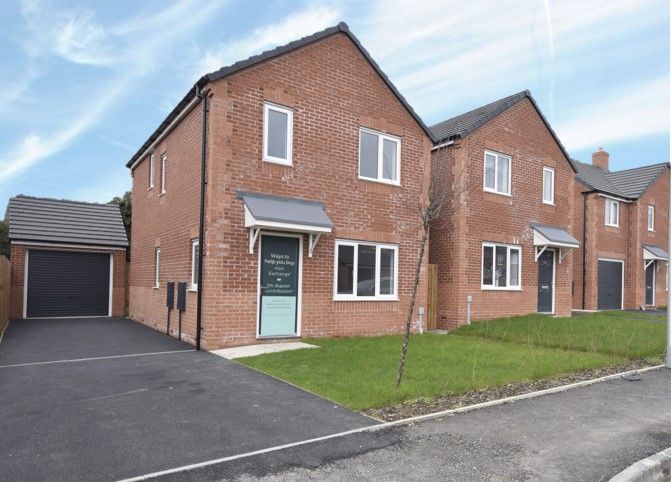 New home, 3 bed detached house for sale in Brushwood Gardens, Prees ...