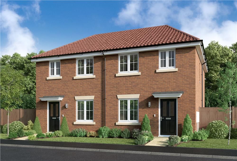 New home, 3 bed semi-detached house for sale in "The Hazelton Dmv" at ...