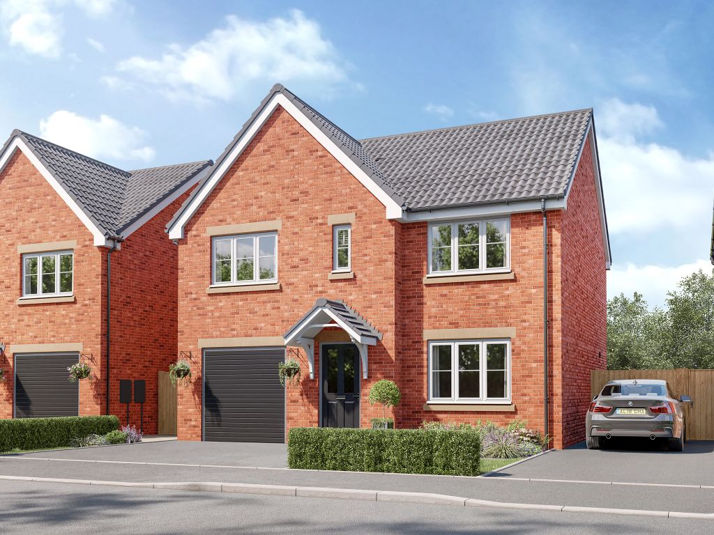 New home, 5 bed detached house for sale in "The Marston" at Lovesey ...