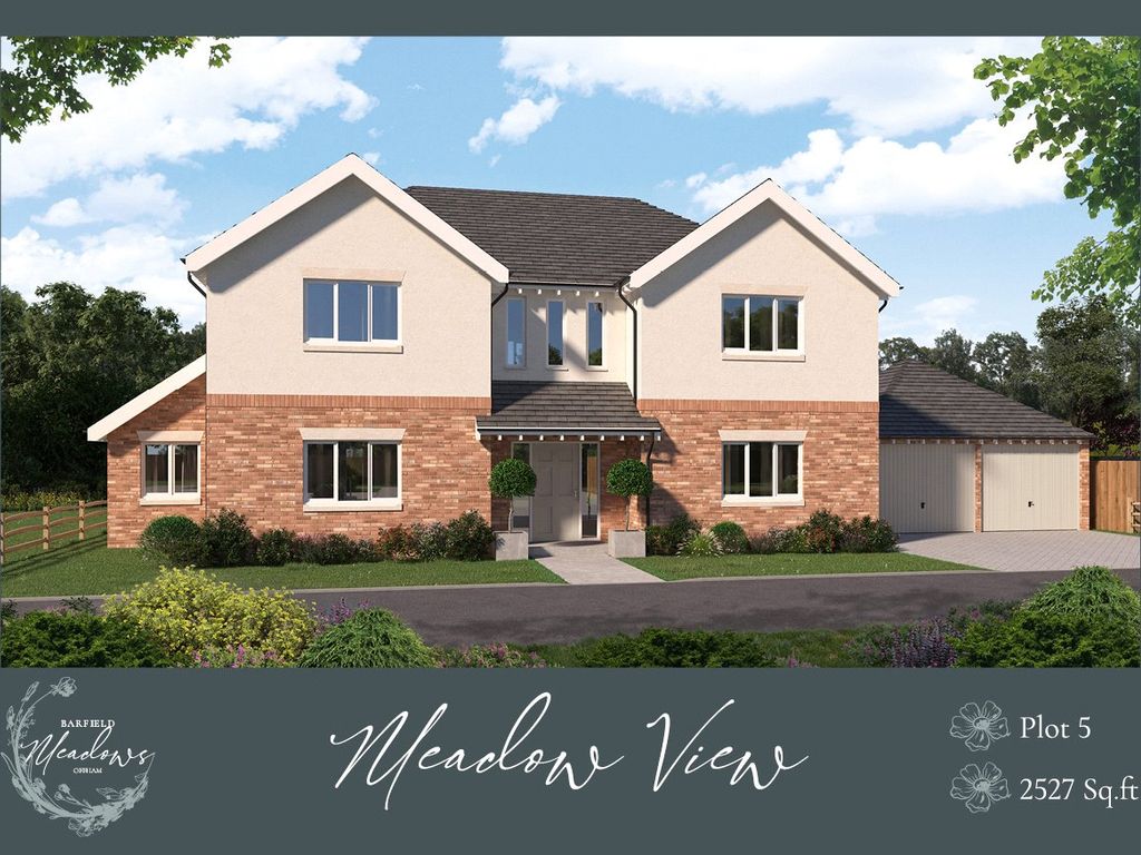 New home, 4 bed detached house for sale in Barfield Meadows, Teston ...
