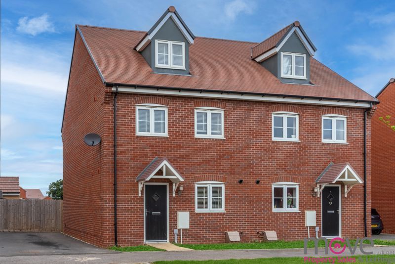 4 bed semi-detached house for sale in Hunts Grove Drive, Hardwicke ...