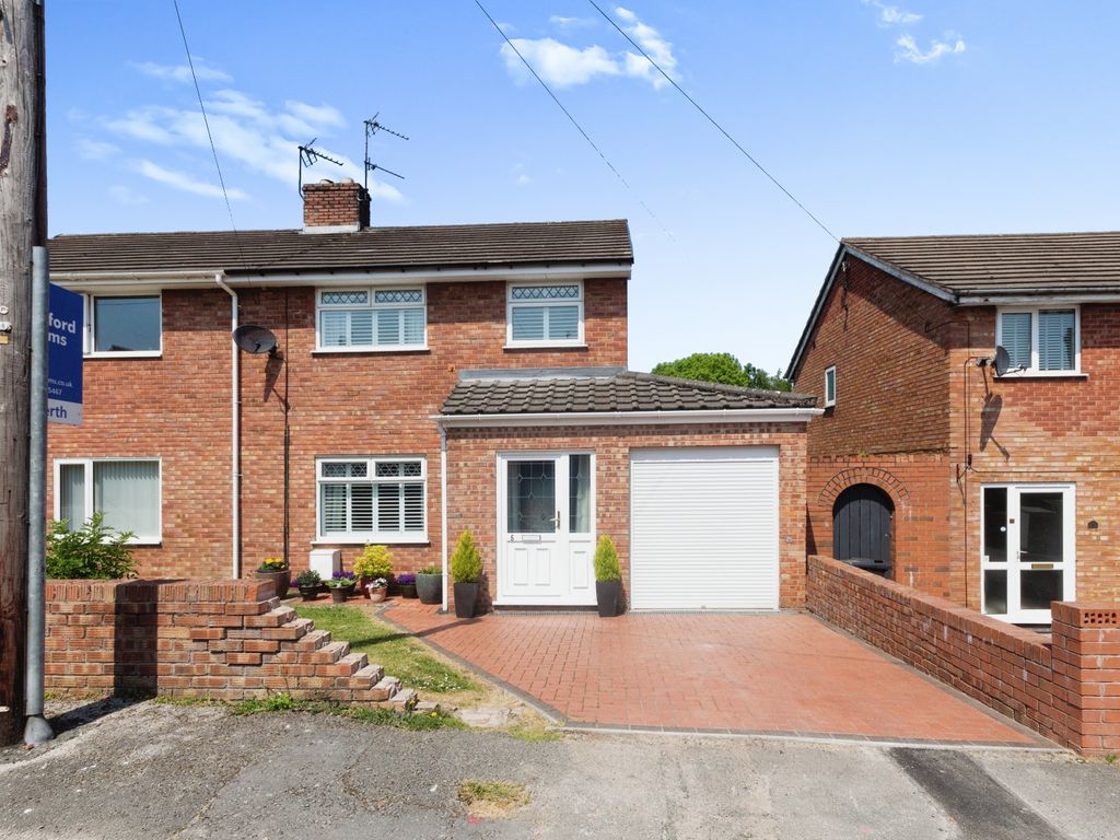3 bed semi-detached house for sale in Hill Close, Pen-Y-Cae, Wrexham ...