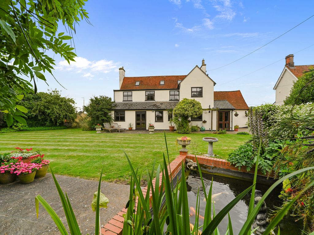 5 bed detached house for sale in The Green, Great Bentley, Colchester ...