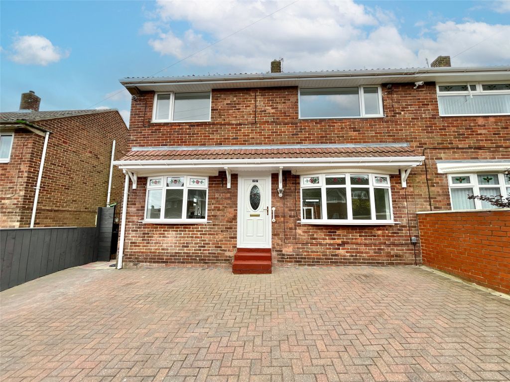 3 bed semi-detached house for sale in Glynfellis, Leam Lane, Gateshead ...