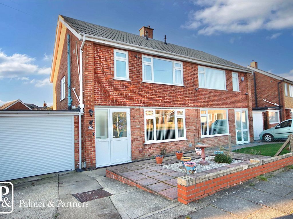 3 bed semi-detached house for sale in Fircroft Road, Ipswich, Suffolk ...