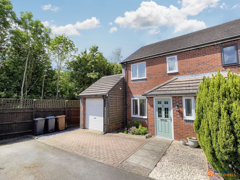 3 bed semi-detached house for sale in Durham Close, Bagworth LE67, £ ...