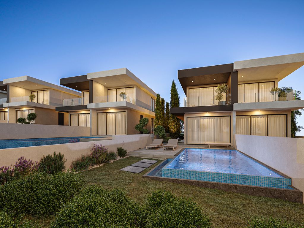 3 bed semi-detached house for sale in Kissonerga, Paphos, Cyprus, £ ...