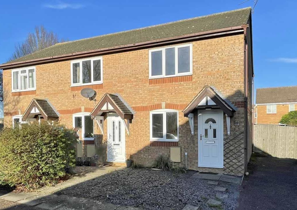 2 bed semi-detached house to rent in Byron Way, Stamford PE9, £895 pcm ...
