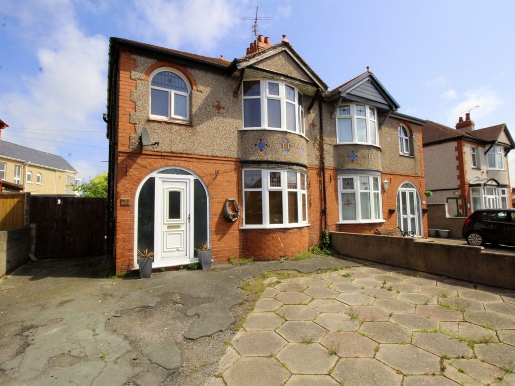 3 Bed Semi Detached House For Sale In Grange Road Rhyl Denbighshire