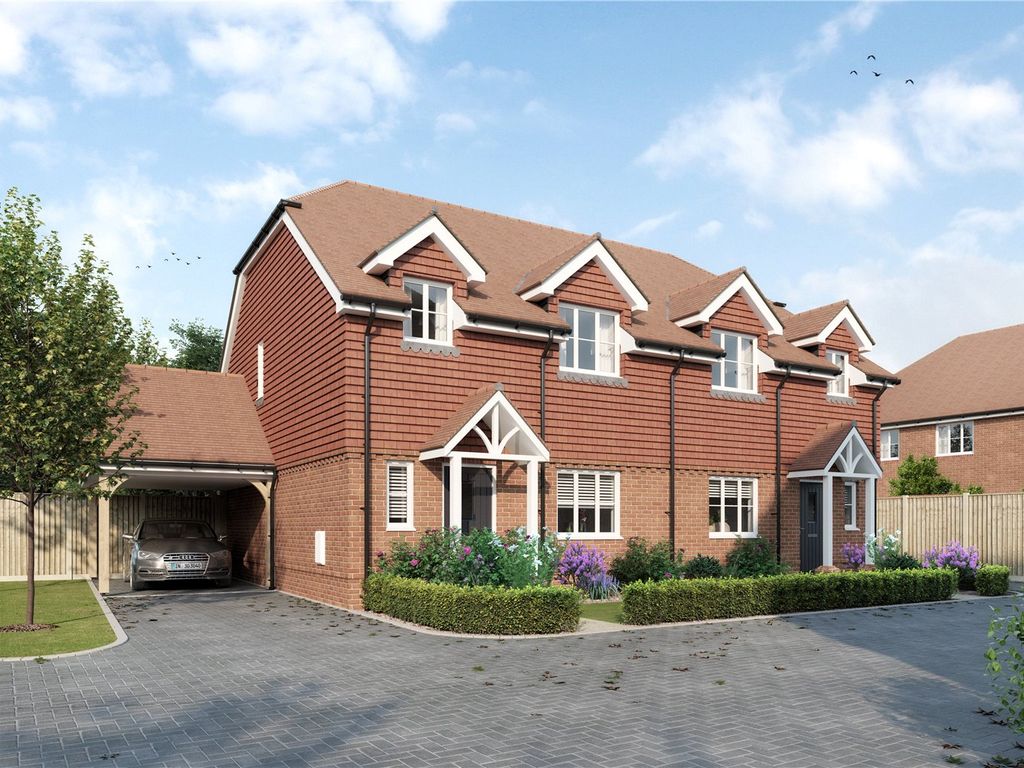 New home, 3 bed semi-detached house for sale in Hedgeways, Grange Road ...