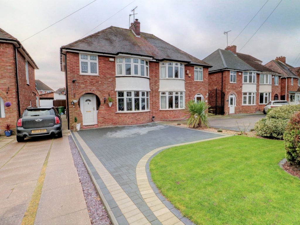 3 bed semi-detached house for sale in Springfield Road, Castle Bromwich ...