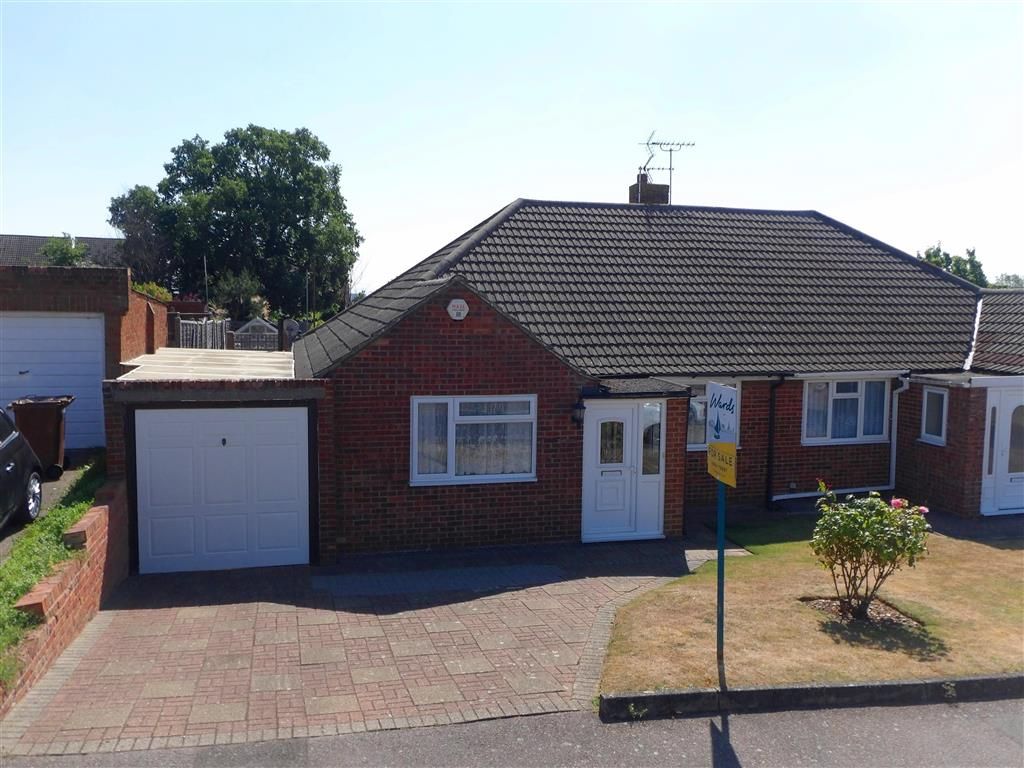 2 bed semi-detached bungalow for sale in Coombe Road, Hoo, Rochester ...