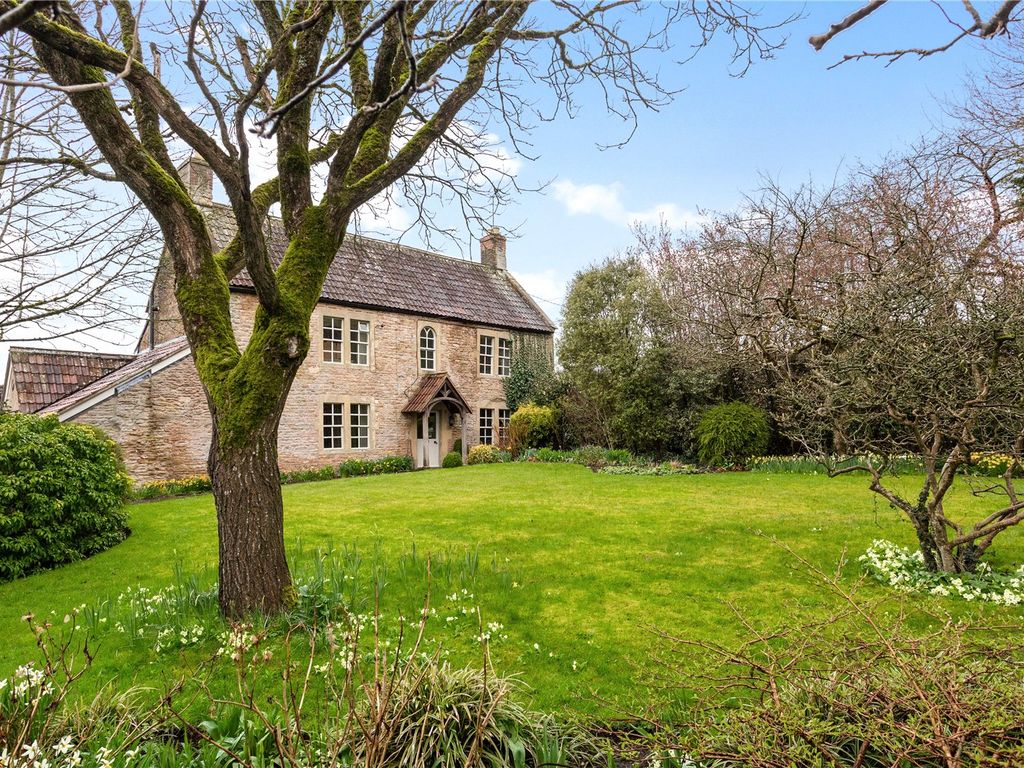 4 bed detached house for sale in Lower Street, Buckland Dinham, Frome ...