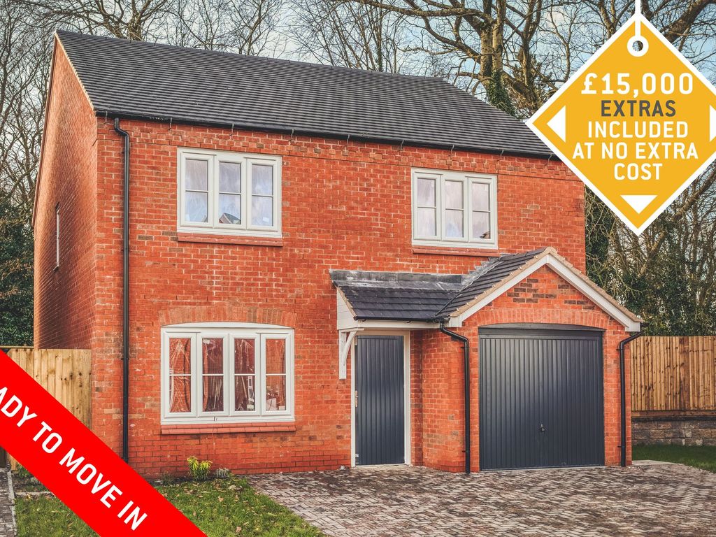 New home, 4 bed detached house for sale in Highstairs Lane, Stretton ...