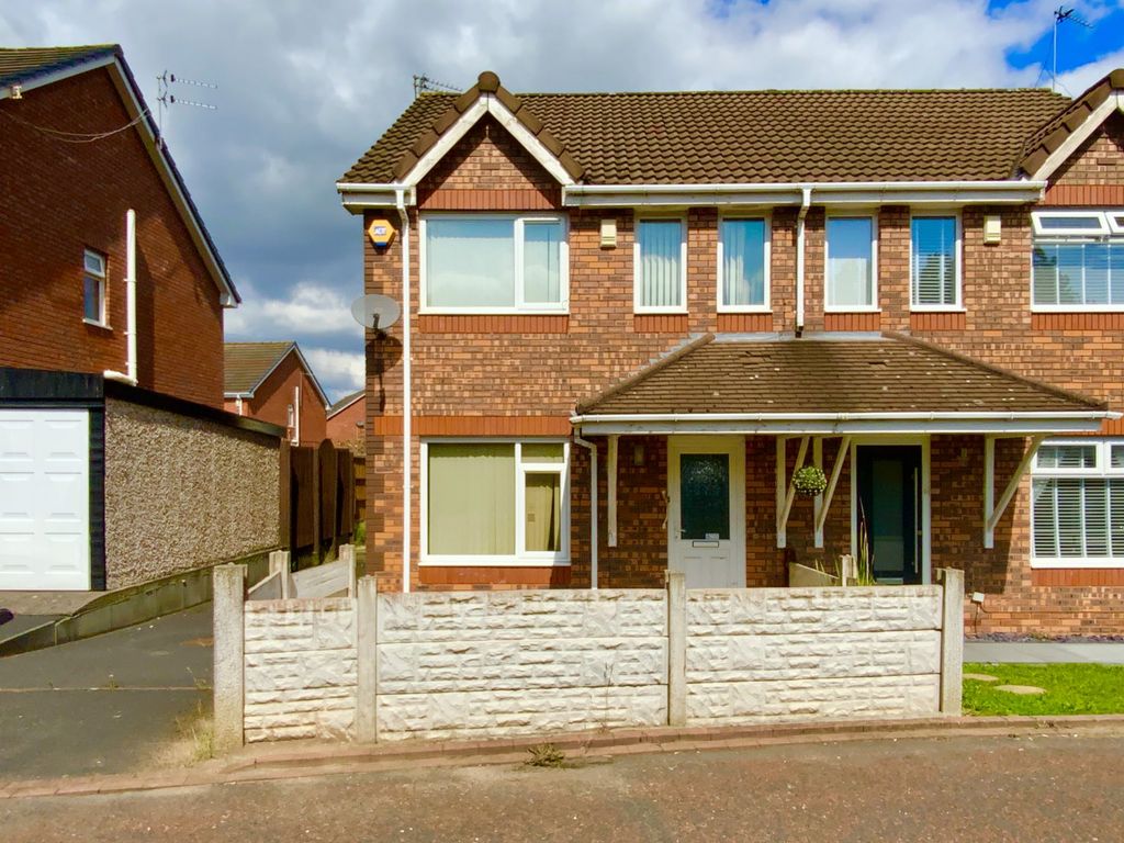 3 bed semi-detached house for sale in Cotswold Crescent, Halewood ...
