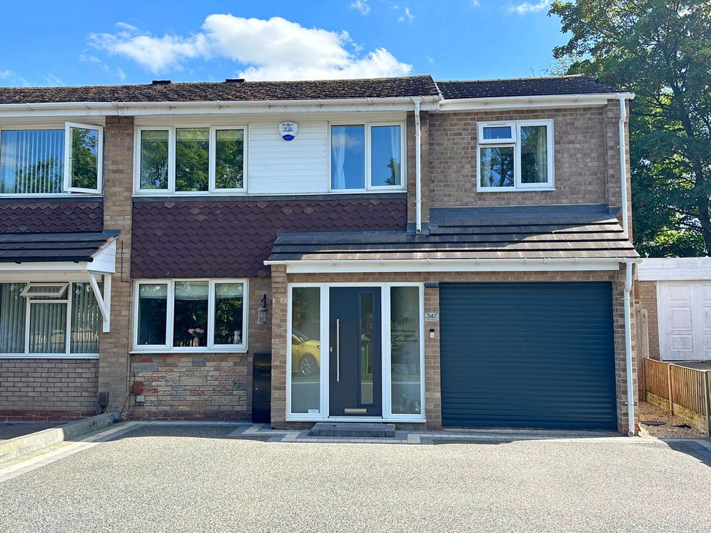 4 bed semi-detached house for sale in Rowood Drive, Solihull B91, £ ...