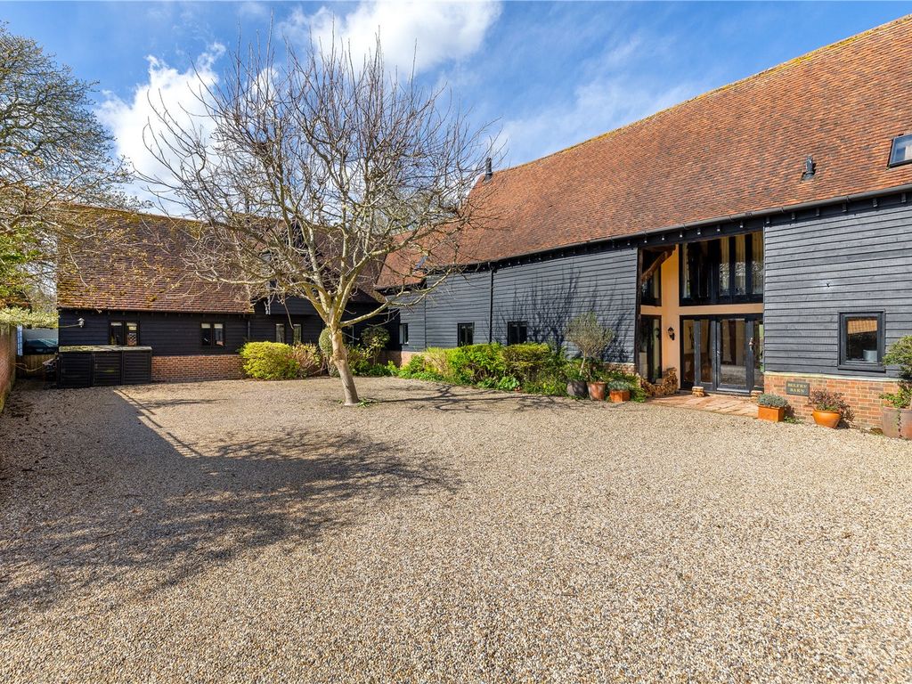 5 bed barn conversion for sale in Manor Farm, Church End, Barley ...