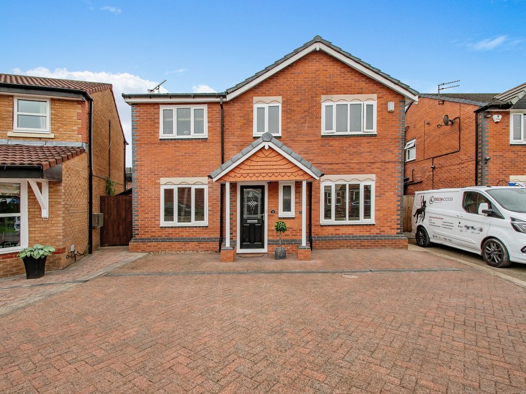 4 bed detached house for sale in Waterside Close, Radcliffe, Manchester ...